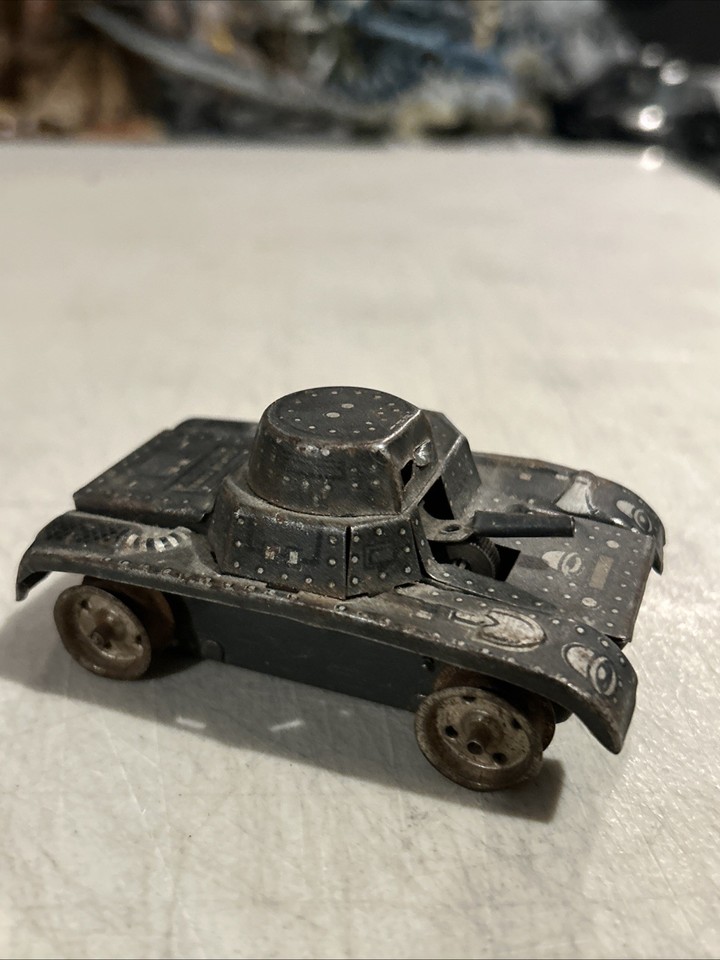 Vintage GAMA Germany Ww2 Tank Tin Litho Wind Up Toy As Is | eBay