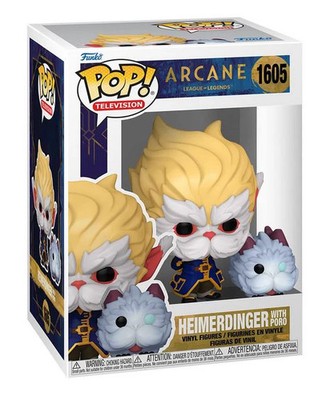 Funko Pop Arcane League of Legends Heimerdinger with Poro 1605 Vinyl ...