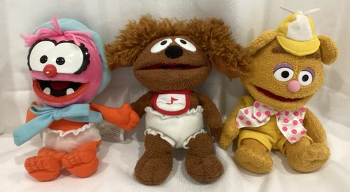 Set of 3 Jim Henson’s Muppets Babies ~ Fonzie ~ Rowlf ~ Nanco ~ Rare ...