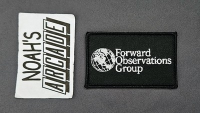 Authentic Forward Observations Group Corporate Logo Patch FOG SUPDEF ...