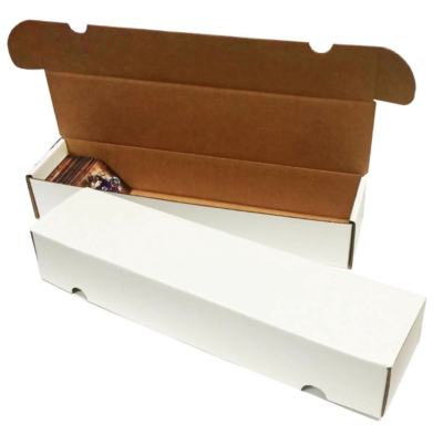 3 x 800 Count Cardboard Trading Card Storage Box MTG Yugioh Pokemon ...