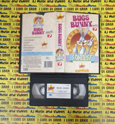 VHS film BUGS BUNNY CARTOON CLASSIC COLLECTION 7 1992 B/N ANIMAZIONE ...