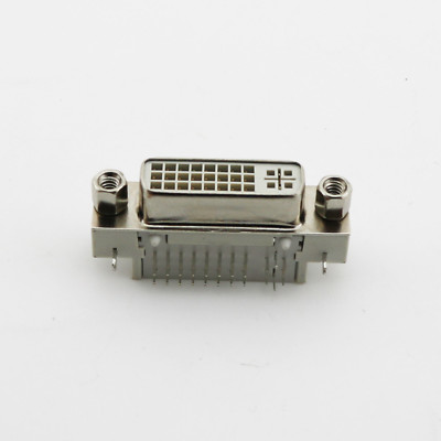 1x DVI 24+5 Female Right Angle 90 Degree Solder Type Jack Connector ...