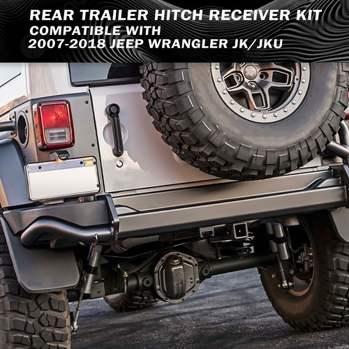 Tow Hitch Trailer Kit for 2007-2018 Jeep Wrangler JK JKU ( 2 &4 doors ...