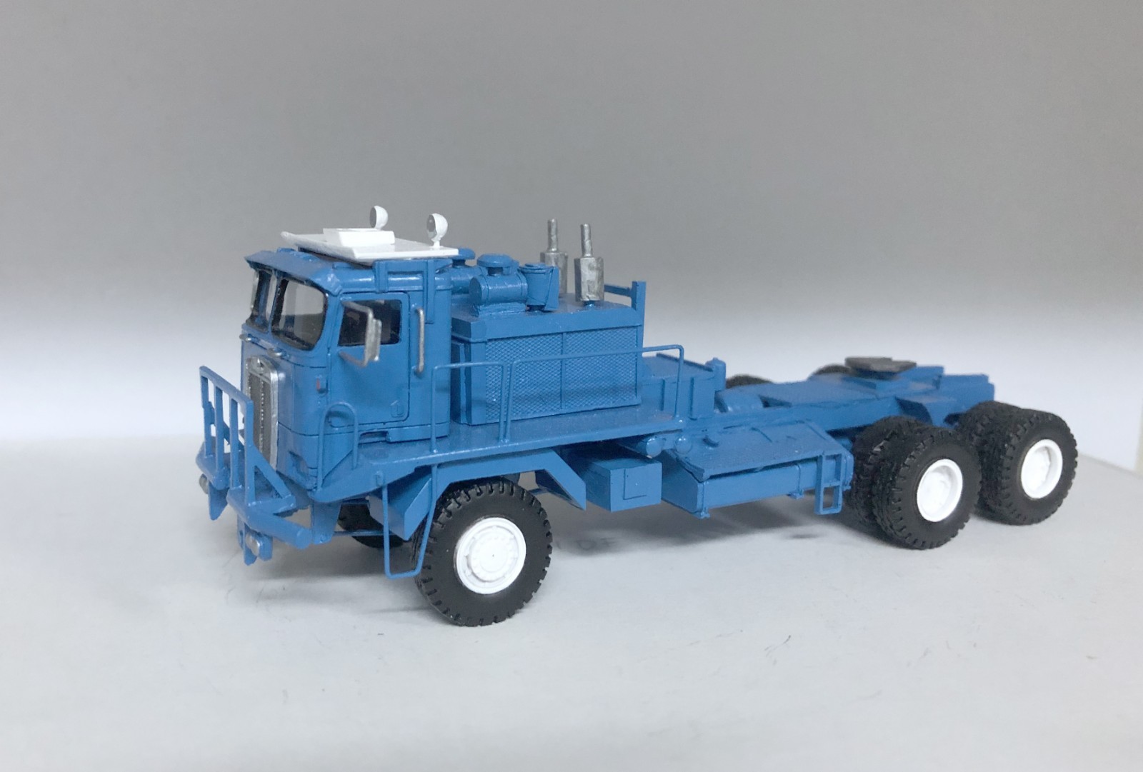 HO 1/87 Kenworth 993 COE Oilfield - Blue - Ready Made Resin Model | eBay