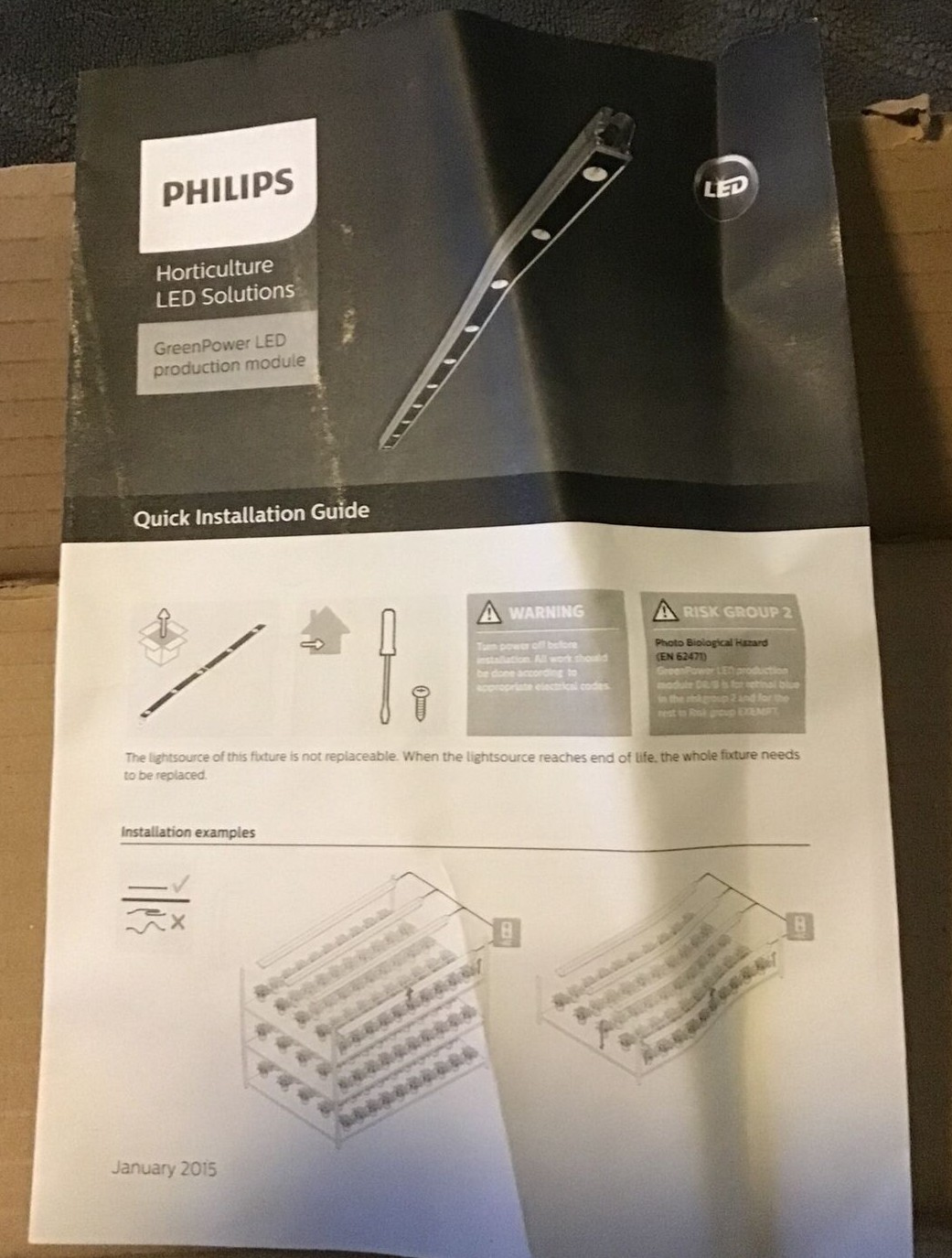 Philips GreenPower LED Production DR/B Lights - 9290 009 08806 - Pack ...