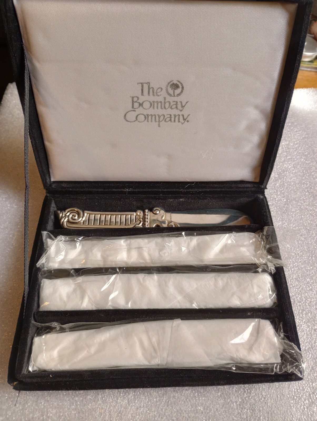 Vintage Bombay Silverplate Butter Spread Knives Set Of 4 New In Box | eBay