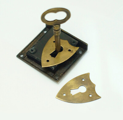 Locks & Keys - Vintage Antique Brass Skeleton Keys