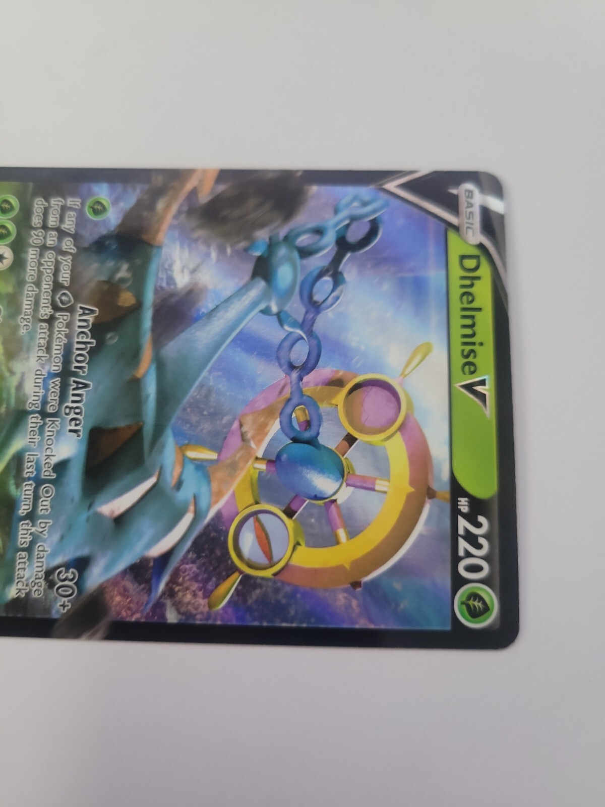 Pokémon TCG Dhelmise V Shining Fates 009/072 Holo Ultra Rare Grass Full ...