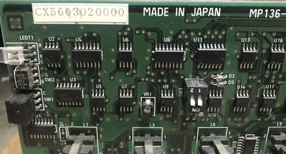 Tajima TMFX X/Y Axis Driver Card (Circuit Board) | eBay