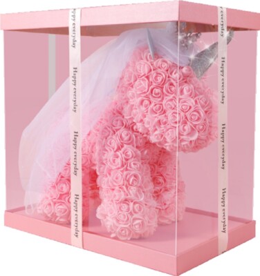 Rose Unicorn Valetine' Day Rose Gift Box Hand Made Rose Artificial Rose ...