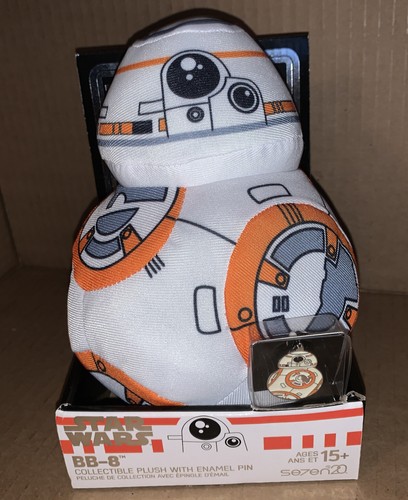 Star Wars D-O & BB8 Stylized 7 Inch Plush With Enamel Pin Set. # | eBay