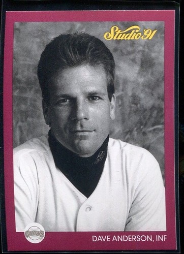 1991 Leaf Studio Baseball Dave Anderson #251 San Francisco Giants | eBay