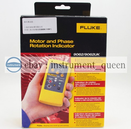 Fluke 9062 Motor and Phase Rotation Indicator Tester | eBay