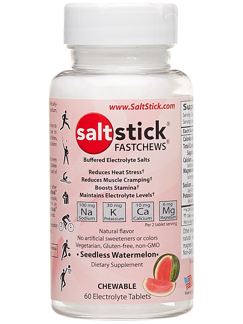 SaltStick FASTCHEWS Chewable Electrolyte Replacement 2 FREE Race Ready ...