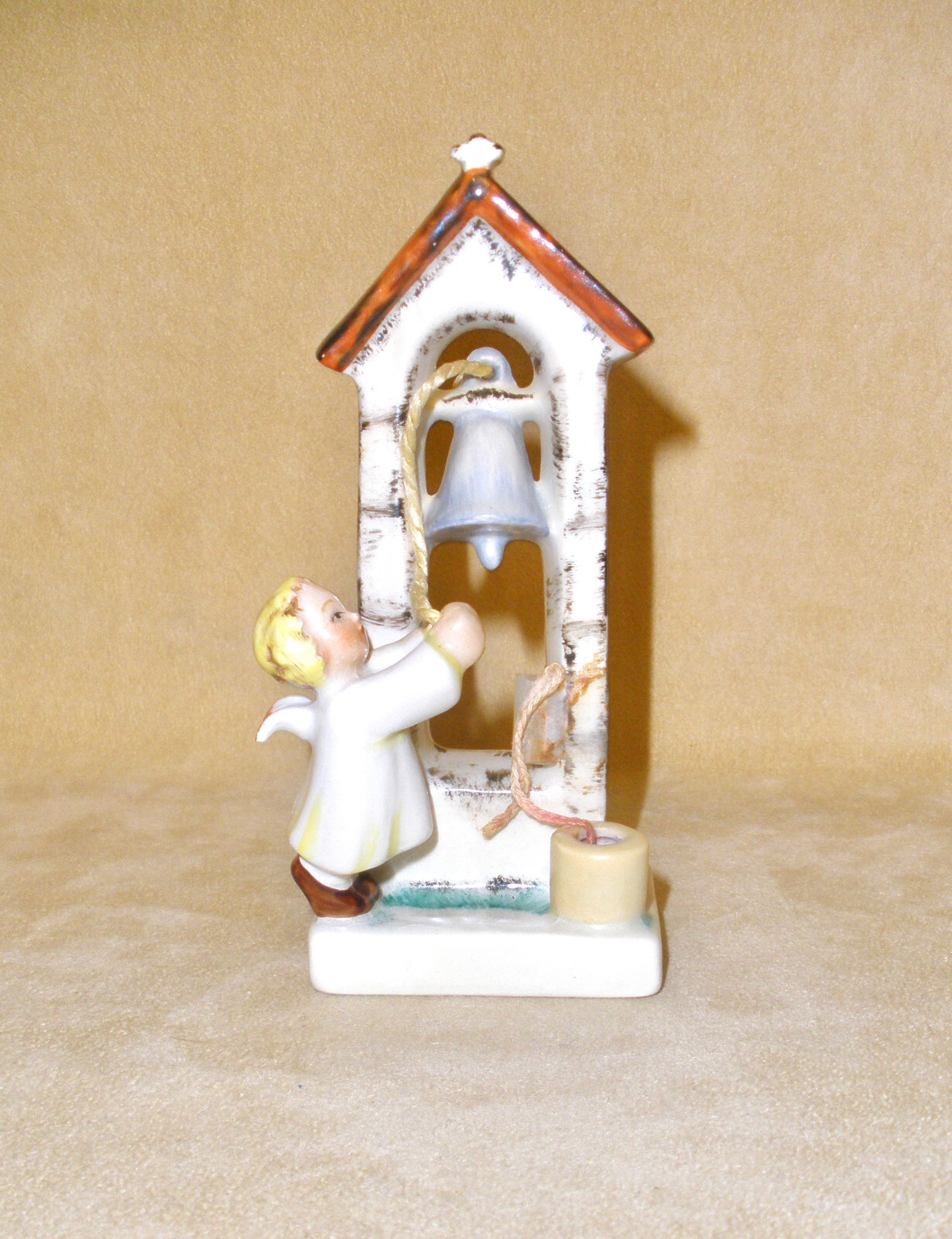 Hummel Bell Ringer Spo 48 M Spotl w/ Angel in White Garb & Blue Bell | eBay