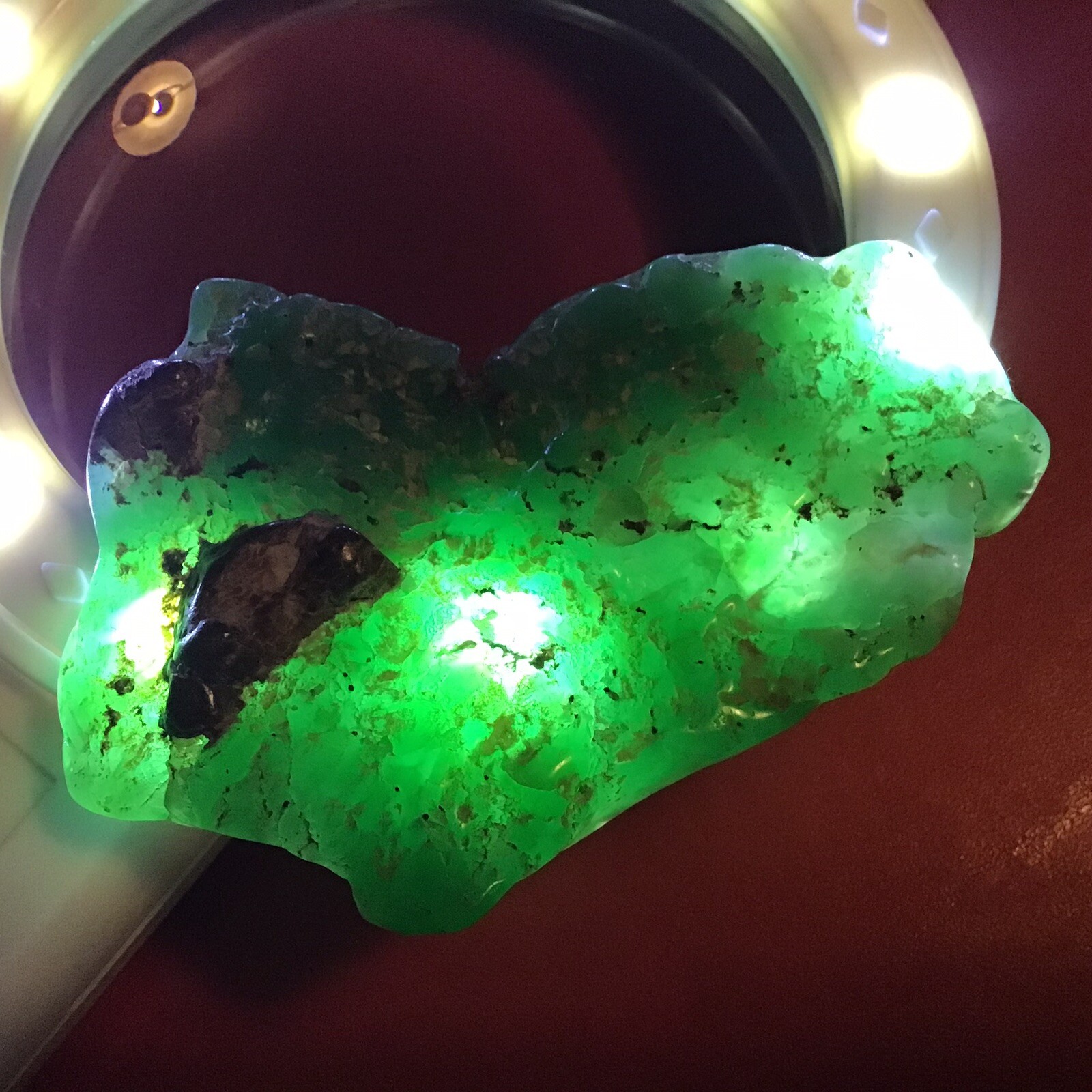 100% NATURAL AUSTRALIAN CHRYSOPRASE(SOUTH SEA JADE) SPECIMEN RARE | eBay