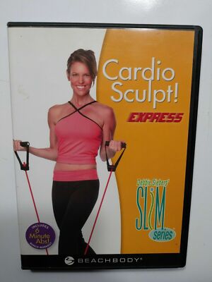 Beachbody Cardio Sculpt Express Debbie Siebers Slim Series Workout DVD ...