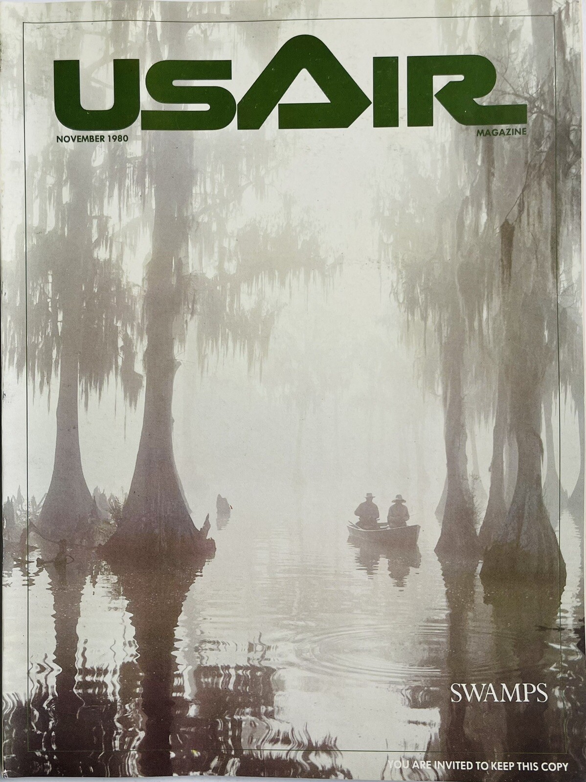 USAir Airlines Magazine Nov 1980 - Swamps | eBay