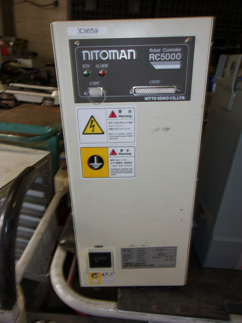 NITTO SEIKO RC5000 ROBOT CONTROLLER NITOMAN VER 1.01 / 1PH 200-230VAC ...