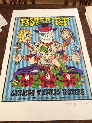 1999 Alan Forbes POSTER POP silkscreen art POSTER s/n | eBay