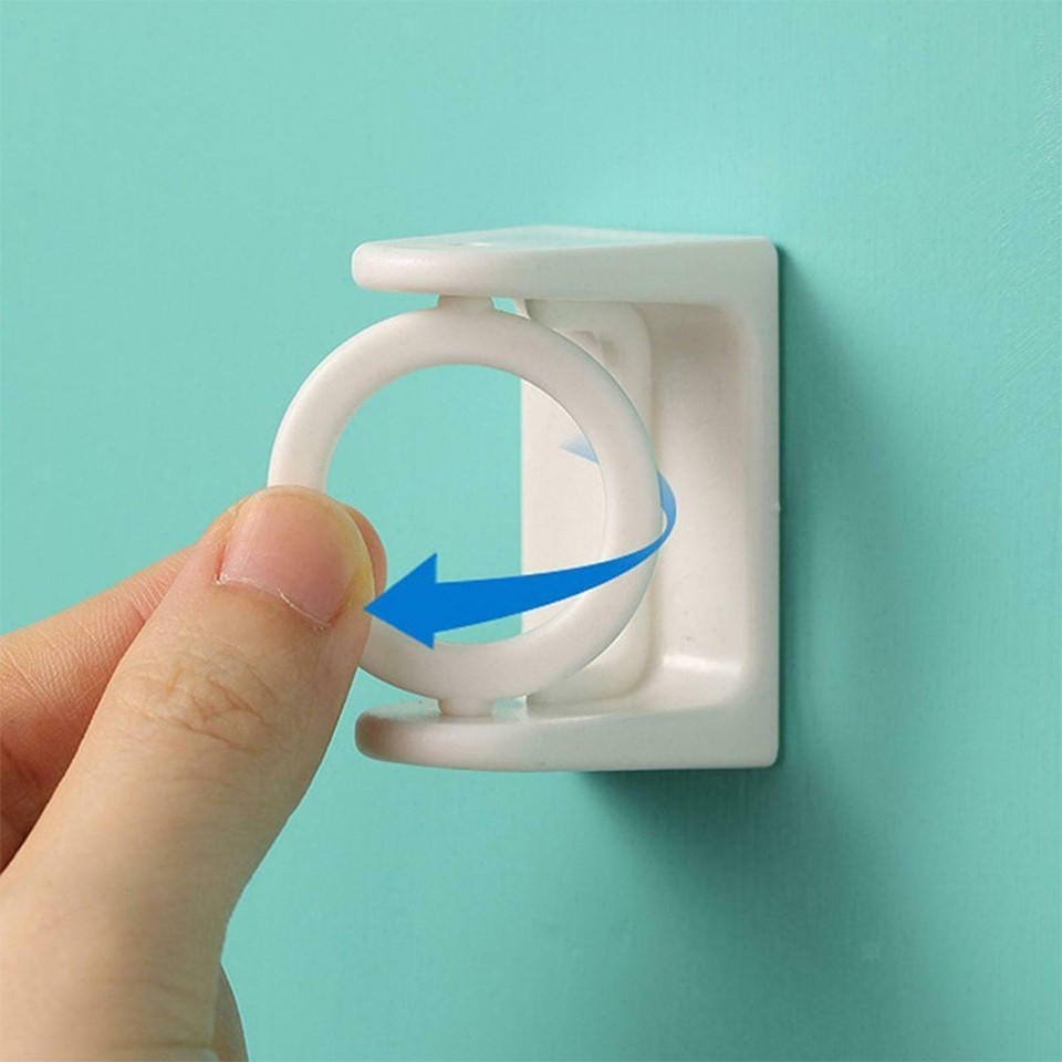 Holders Curtain Pole Acrylic Viscose Bracket Rod Holder Triangle Hanger ...