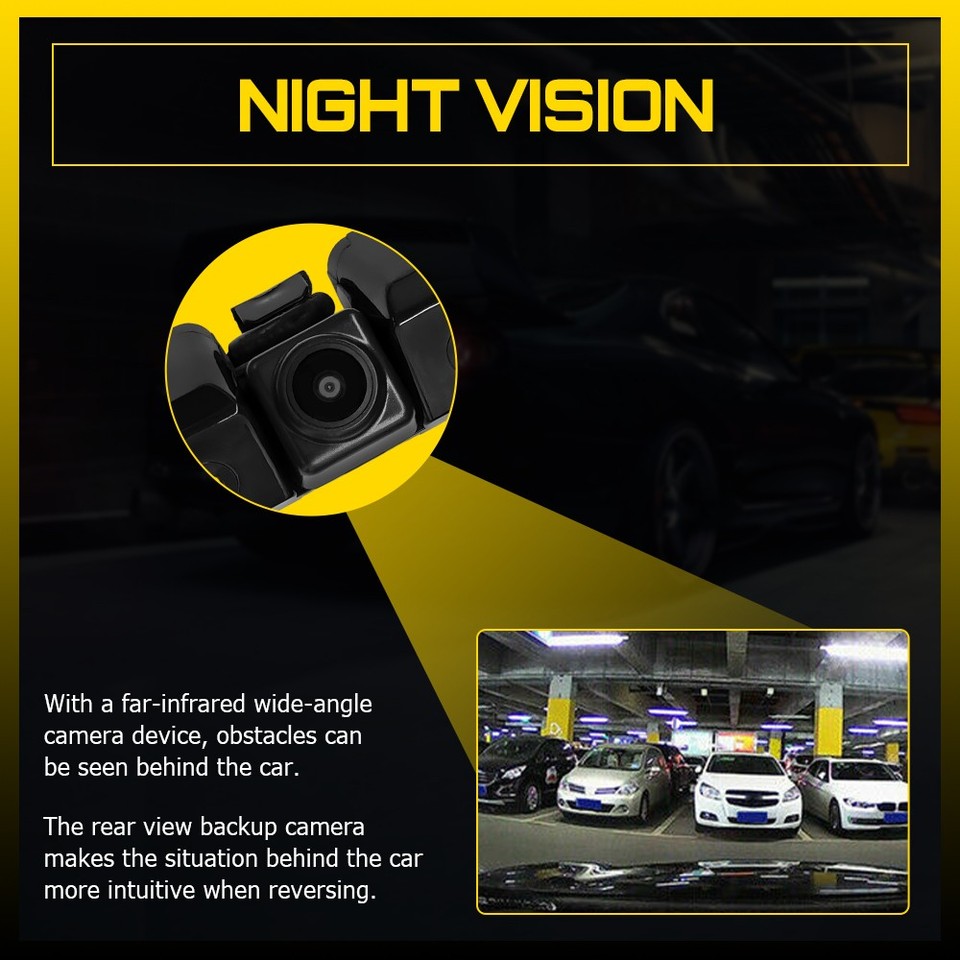 For 2016-2019 GMC Sierra Chevrolet Silverado Rear View Parking Camera ...