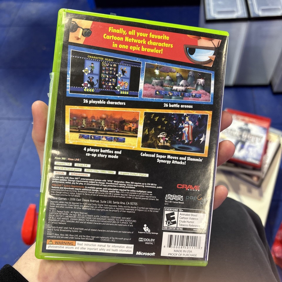 Cartoon Network: Punch Time Explosion - Microsoft Xbox 360 650008501117 ...