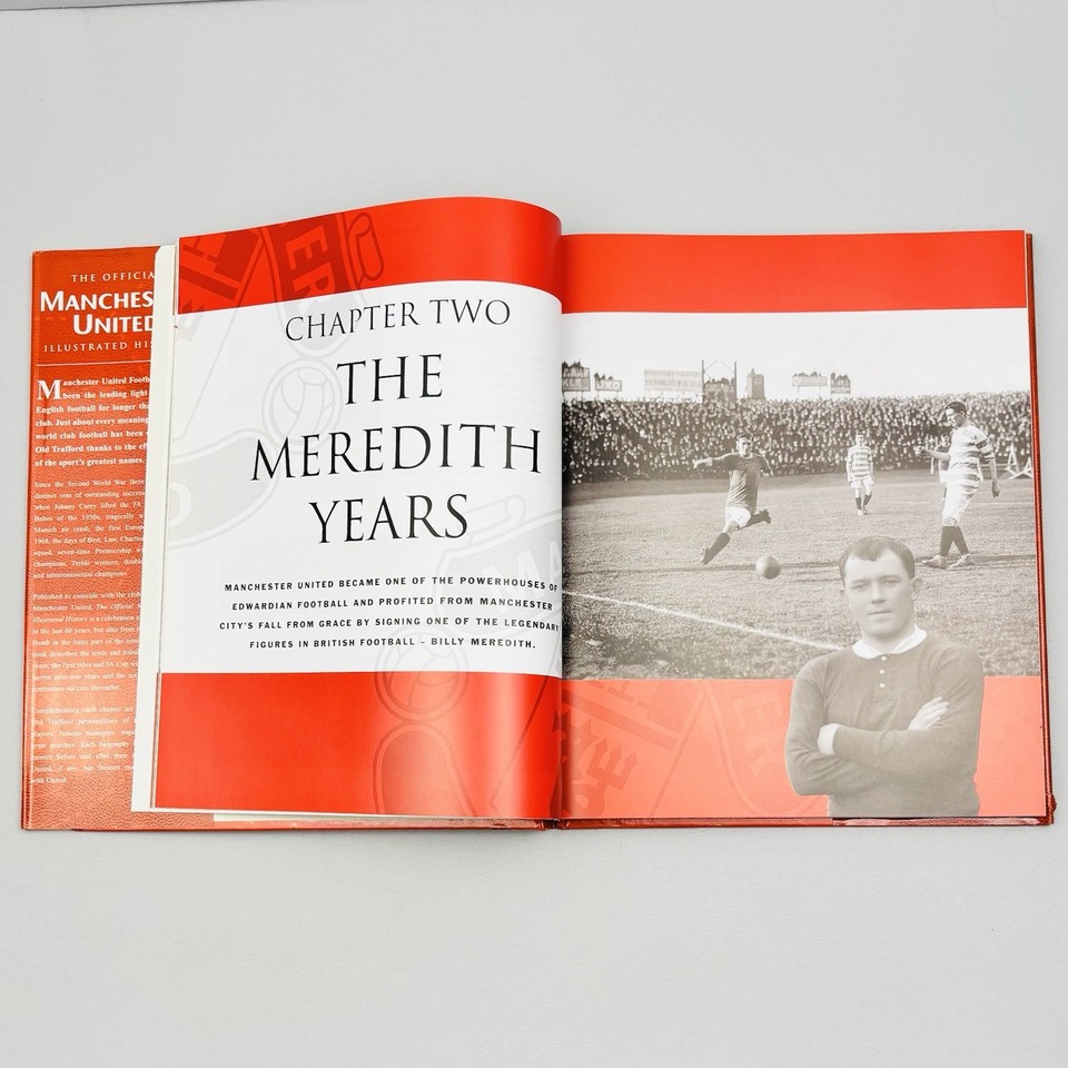 Official Manchester United Illustrated History Hardcover Book Very Good ...