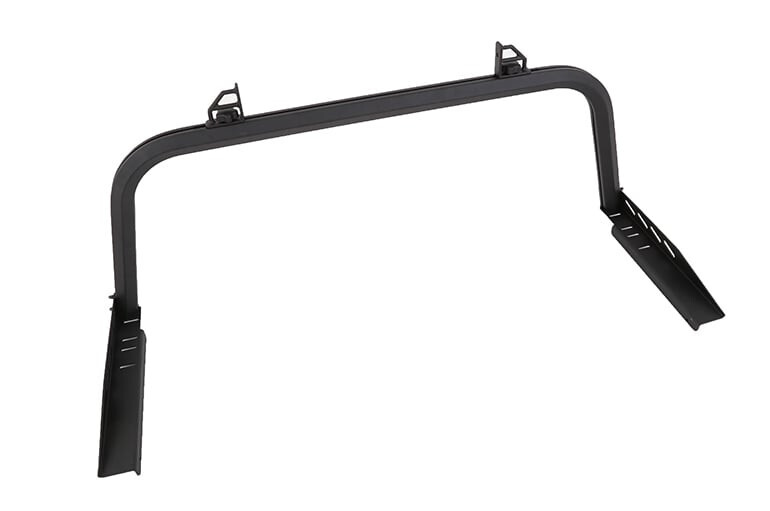 Dee Zee DZ95054RTB Rear Black Aluminum Truck Rack 2.75" Hexagonal Tubin ...