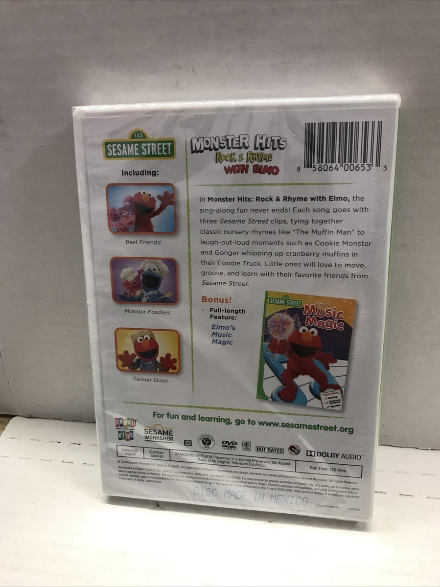 Sesame Street Monster Hits Vhs