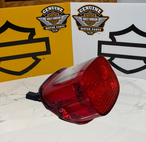 OEM 90-23 Harley Touring Softail Dyna Sportster Tail Light Lamp Lens | eBay
