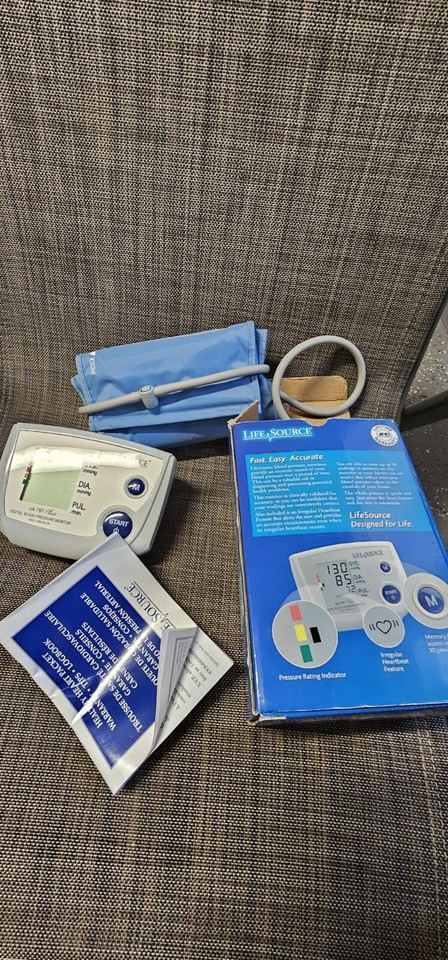 Life Source Model UA-767 Plus Digital Blood Pressure Monitor | eBay