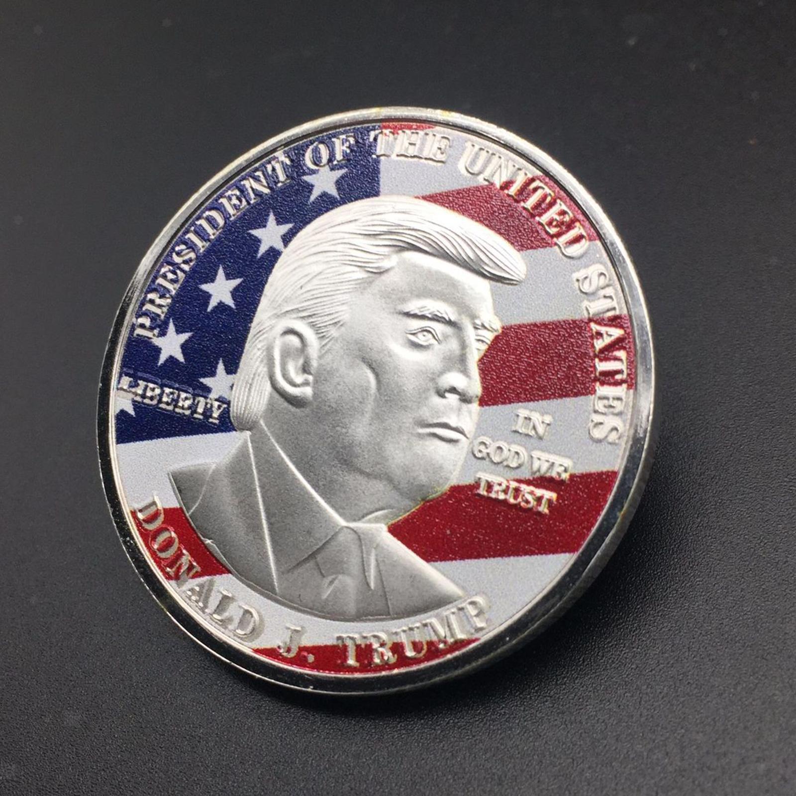 Neuheit Amerikanischen 45th Präsident Donald Trump Münze Gedenkmünze ...