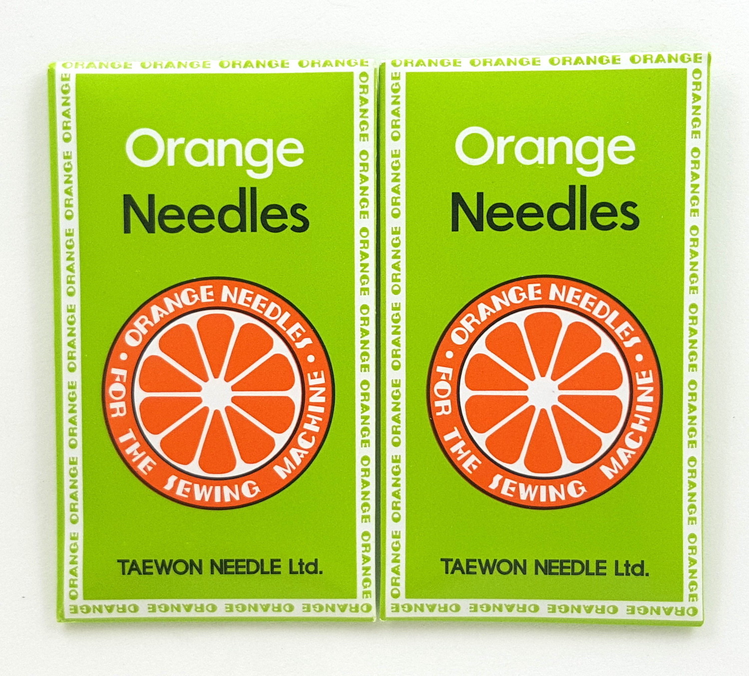 20 - BROTHER, PFAFF SEWING MACHINE NEEDLES ORANGE 15X1 #14 | eBay