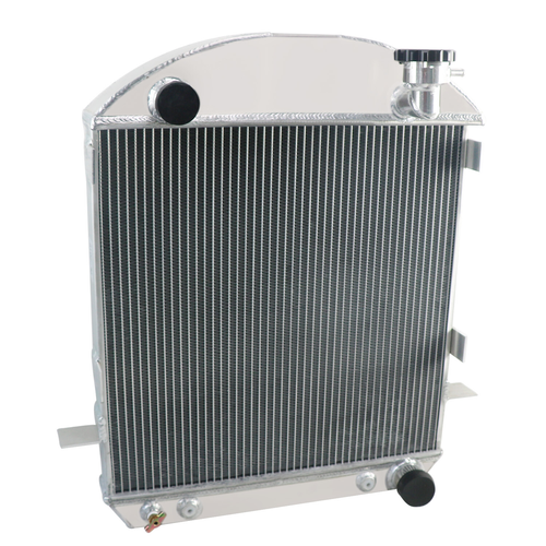 4 Row All Aluminum Radiator Fits 1917-1927 Ford Bucket Engine Model T ...