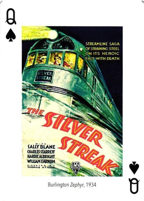 The Silver Streak Burlington Zephyr 1934 Glory Days of Rail Playing ...