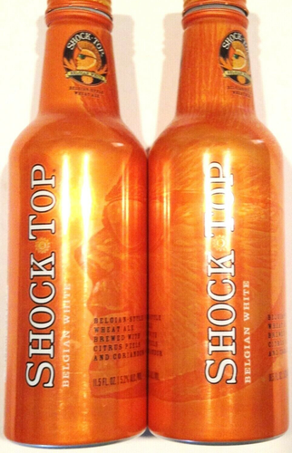 Shock Top alum beer empty can bottle 11.5oz twist top 2015 CaBottle ...