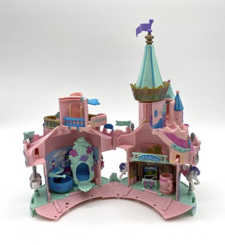 Vintage 1996 Trendmasters Starcastle Carousel Playset Glitter Swan ...