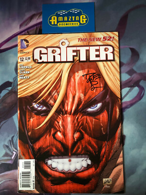 Grifter Vol 3 #12 - signed by Dave Beaty - DC Comics 2012 | eBay