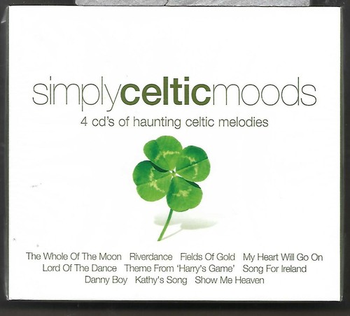 SIMPLY CELTIC MOODS - Mélodies Celtiques / Box 4 CD Neuf sous blister | eBay