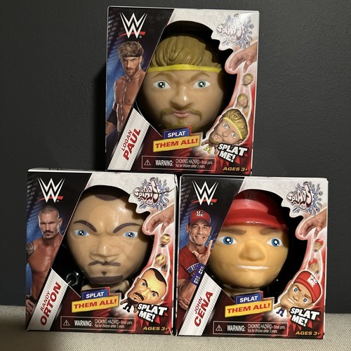 Splat Heads Complete Set Logan Paul. Randy Orton John Cena | eBay