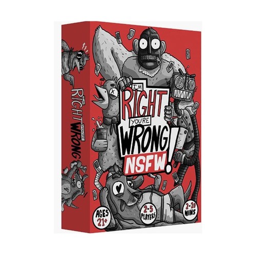 Right Wrong Games Card Game I'm Right You're Wrong (NSFW! Ed) Box NM 860006025861| eBay