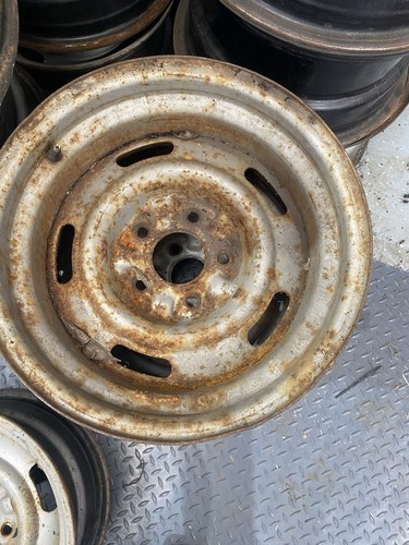 Single Corvette Rally Wheel 15x8” Five Lug 4x4.75 Bolt Pattern Disc ...