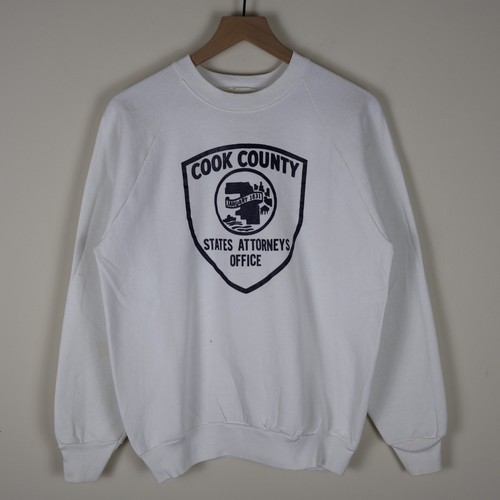 Vintage 90s Cook County Illinois States Attorney's Office Sweatshirt L ...