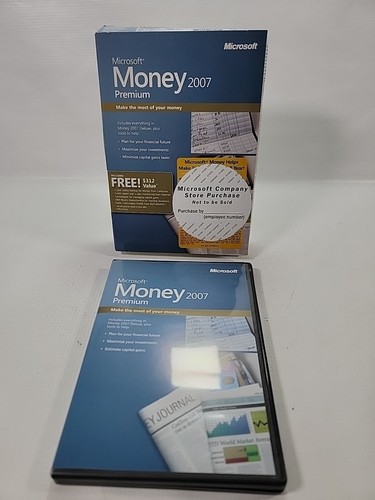 Microsoft Money 2007 Premium For Windows PC | eBay