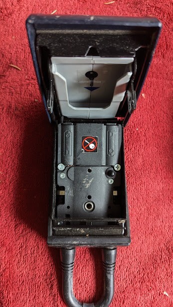 Lot of 2 - Sentrilock Realtor Lockbox NXT Card Based/OTP Code - Turns ...