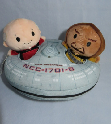 Picard And Worf 2017 Hallmark Itty Bittys Star Trek Next Generation ...