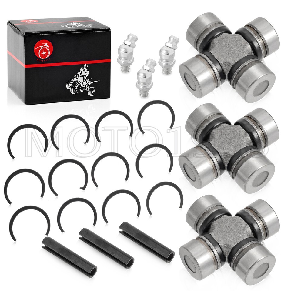 Front Rear Propeller Shaft Bearing Carrier u-joint For Polaris 3515075 ...