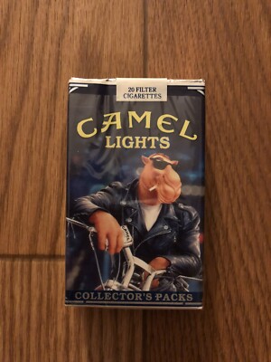 Camel Lights Collector's Packs Bike 20 Filter Cigarette Pack EMPTY Box ...
